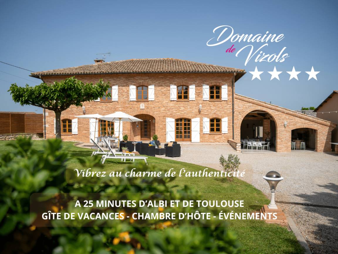 360 M² Gîte ∙ 6 Chambres ∙ 15 Personnes - Lavaur