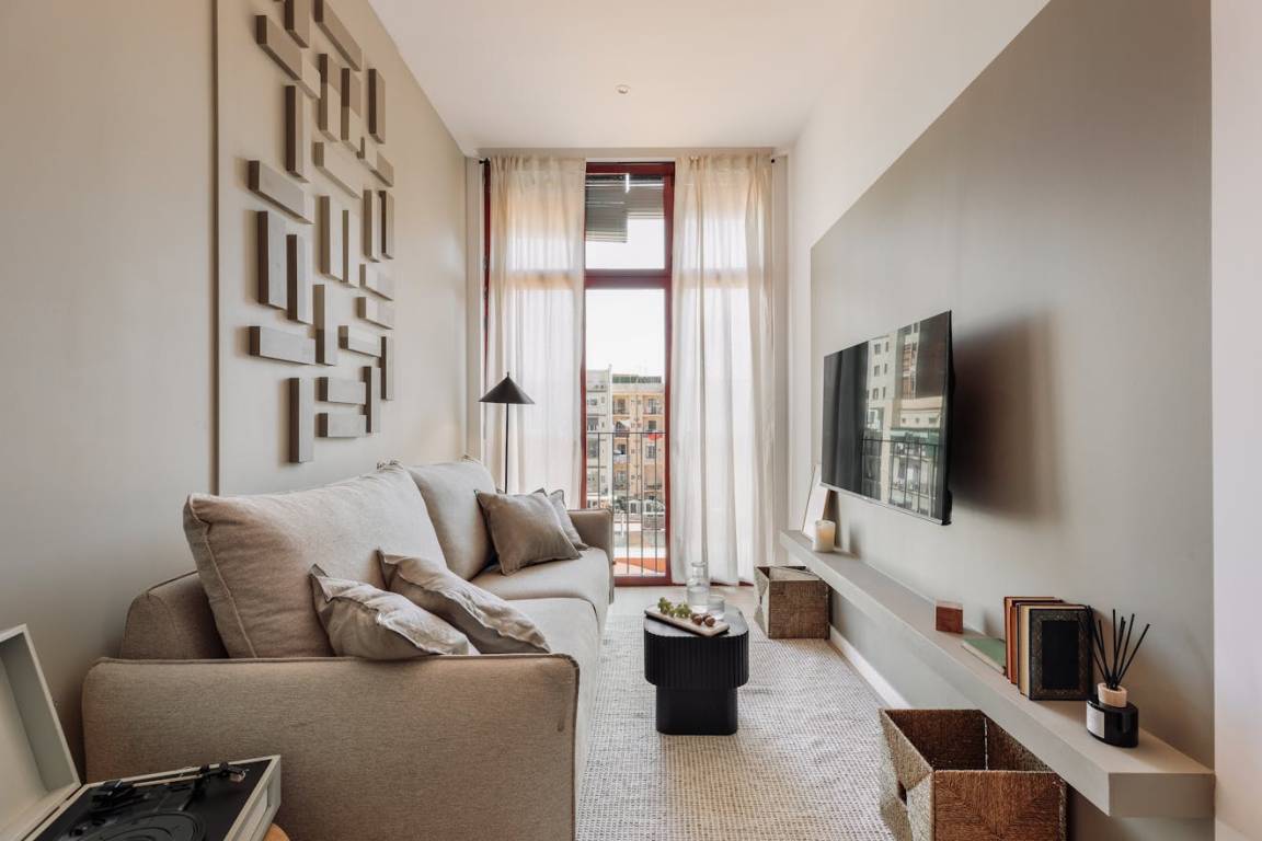 74 M² Apartamento ∙ 2 Habitaciones ∙ 2 Huéspedes - Esplugues de Llobregat