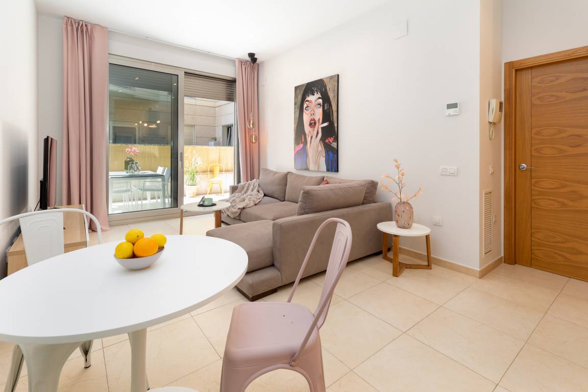 55 M² Apartamento ∙ 1 Habitación ∙ 2 Huéspedes - Alboraya