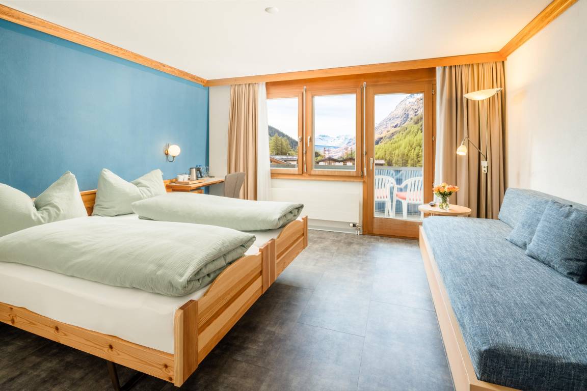 18 M² Hotel ∙ 1 Bedroom ∙ 2 Guests - Saas-Almagell