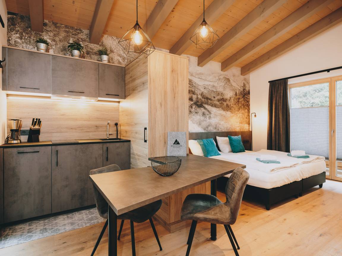 30 M² Apartament Typu Studio ∙ 1 Sypialnia ∙ 2 Gości - Saalbach-Hinterglemm