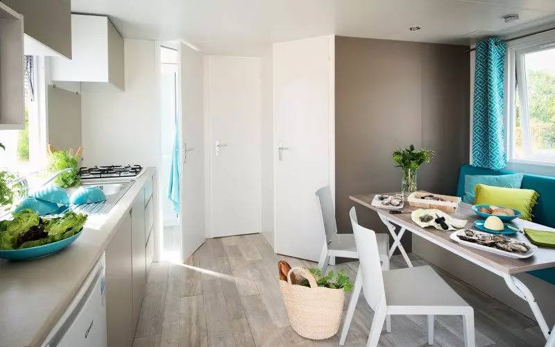 23 M² Mobil-home ∙ 2 Chambres ∙ 4 Personnes - Vias