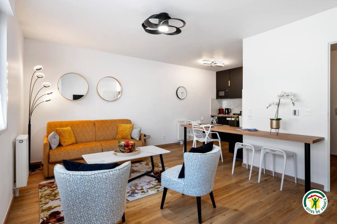 44 M² Gîte ∙ 1 Chambre ∙ 2 Personnes - Rouen