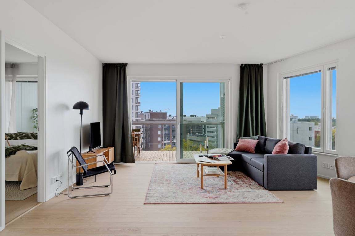 80 M² Apartamento ∙ 2 Habitaciones ∙ 7 Huéspedes - Helsinki