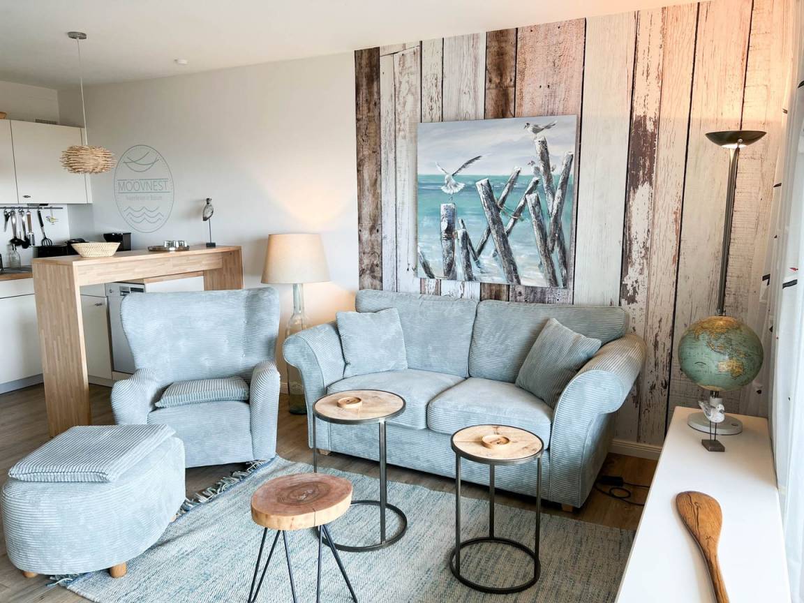 41 M² Ferienwohnung ∙ 1 Schlafzimmer ∙ 2 Gäste - Westerdeichstrich