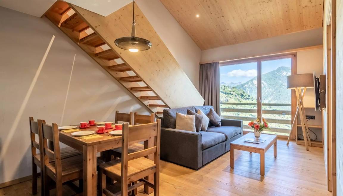 55 M² Appartement ∙ 2 Slaapkamers ∙ 5 Gasten - Grimentz