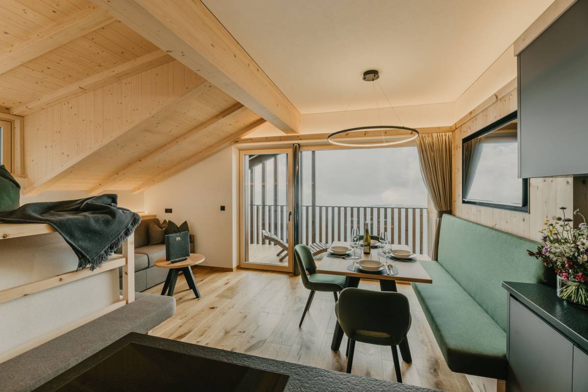 42 M² Apartamento ∙ 1 Habitación ∙ 4 Huéspedes - Alpe di Siusi