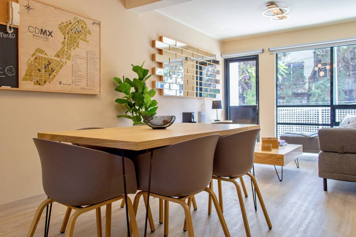80 M² Apartamento ∙ 2 Habitaciones ∙ 7 Huéspedes - Ciudad de México