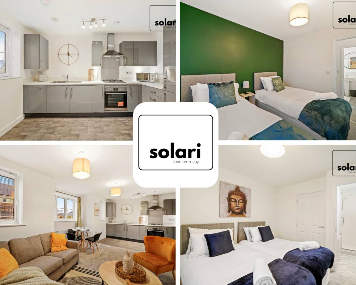 Appartement ∙ 2 Chambres ∙ 4 Personnes - Peterborough, Royaume-Uni