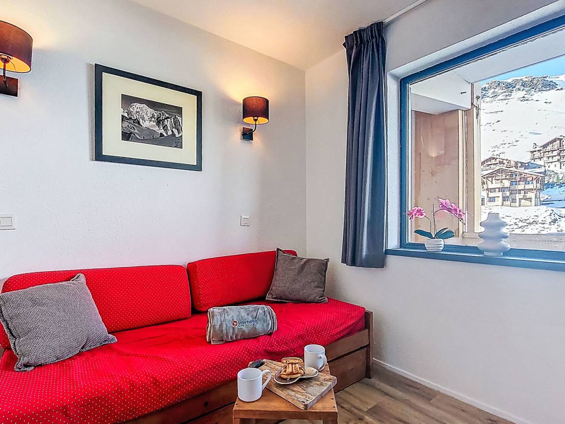 21 M² Huoneisto ∙ 1 Makuuhuone ∙ 4 Vierasta - Val Thorens