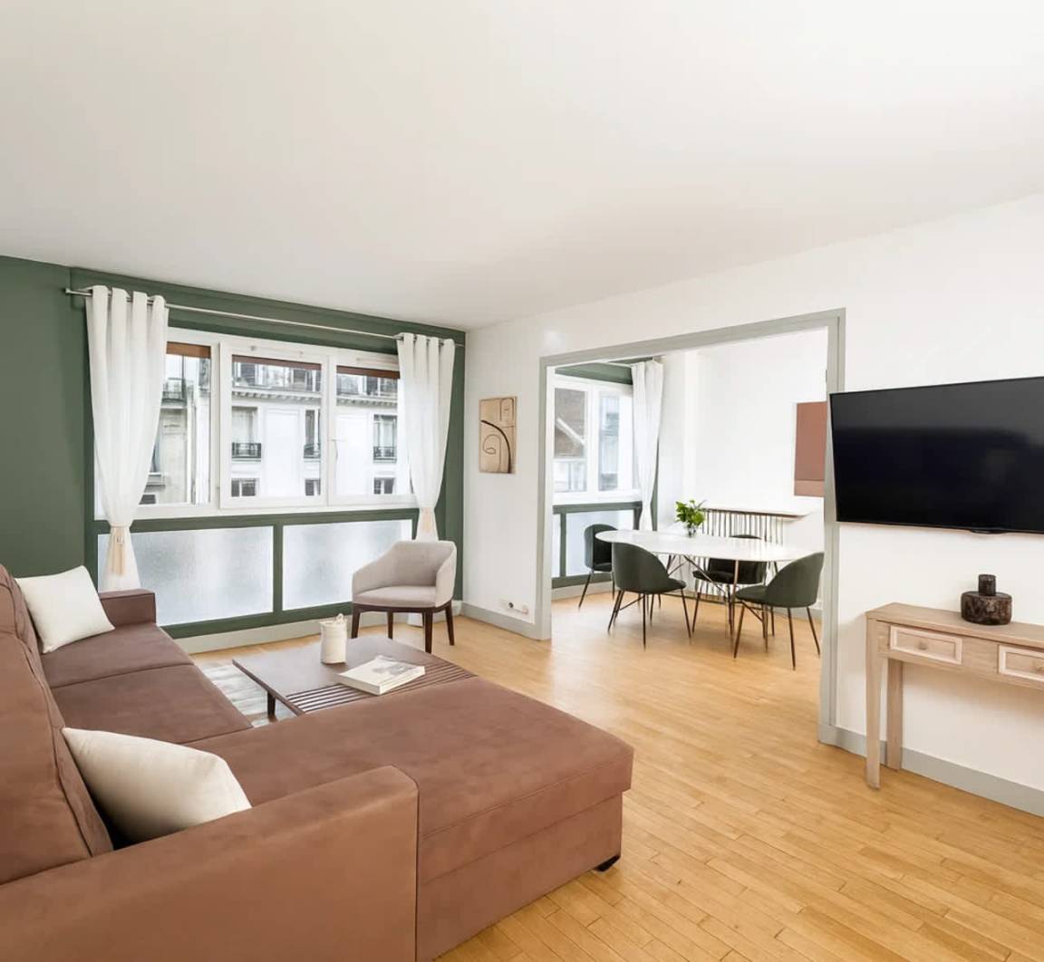 64 M² Appartement ∙ 1 Chambre ∙ 6 Personnes - Tour Eiffel - Paris