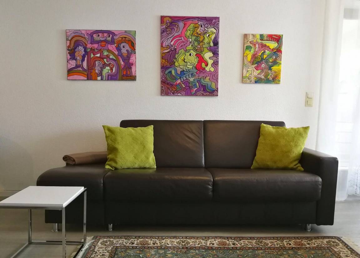 52 M² Ferienwohnung ∙ 1 Schlafzimmer ∙ 2 Gäste - Bad Bocklet