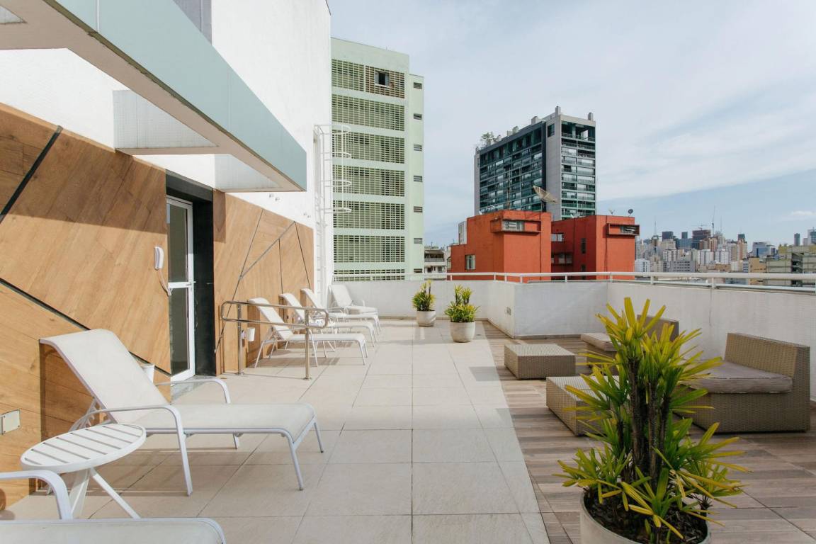 40 M² Studio Flat ∙ 1 Bedroom ∙ 4 Guests - São Paulo