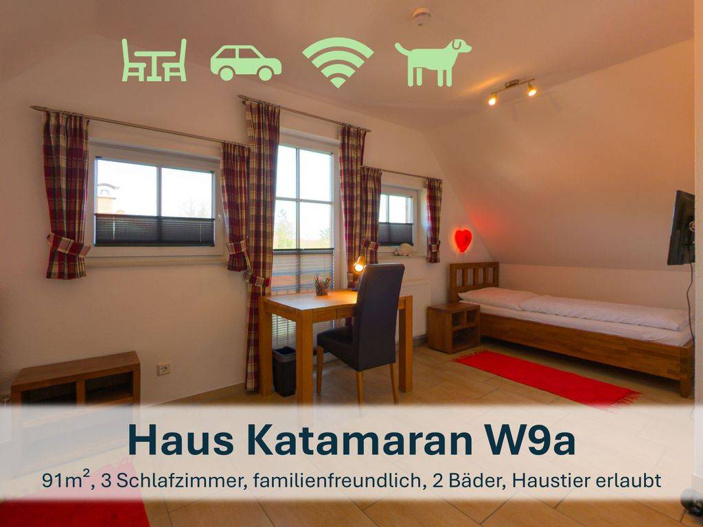 91 M² Holiday Park ∙ 3 Bedrooms ∙ 6 Guests - Butjadingen
