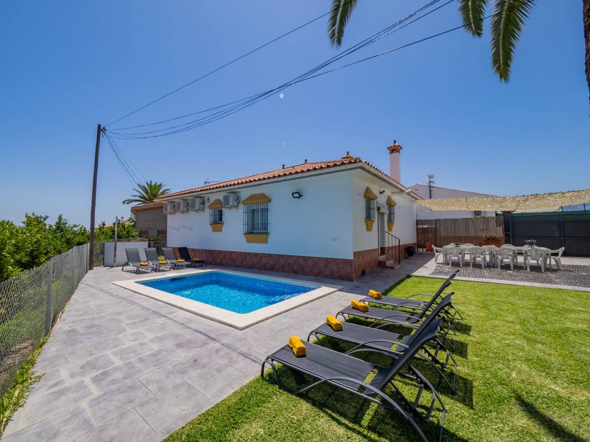 150 M² Cottage ∙ 3 Chambres ∙ 10 Personnes - Málaga