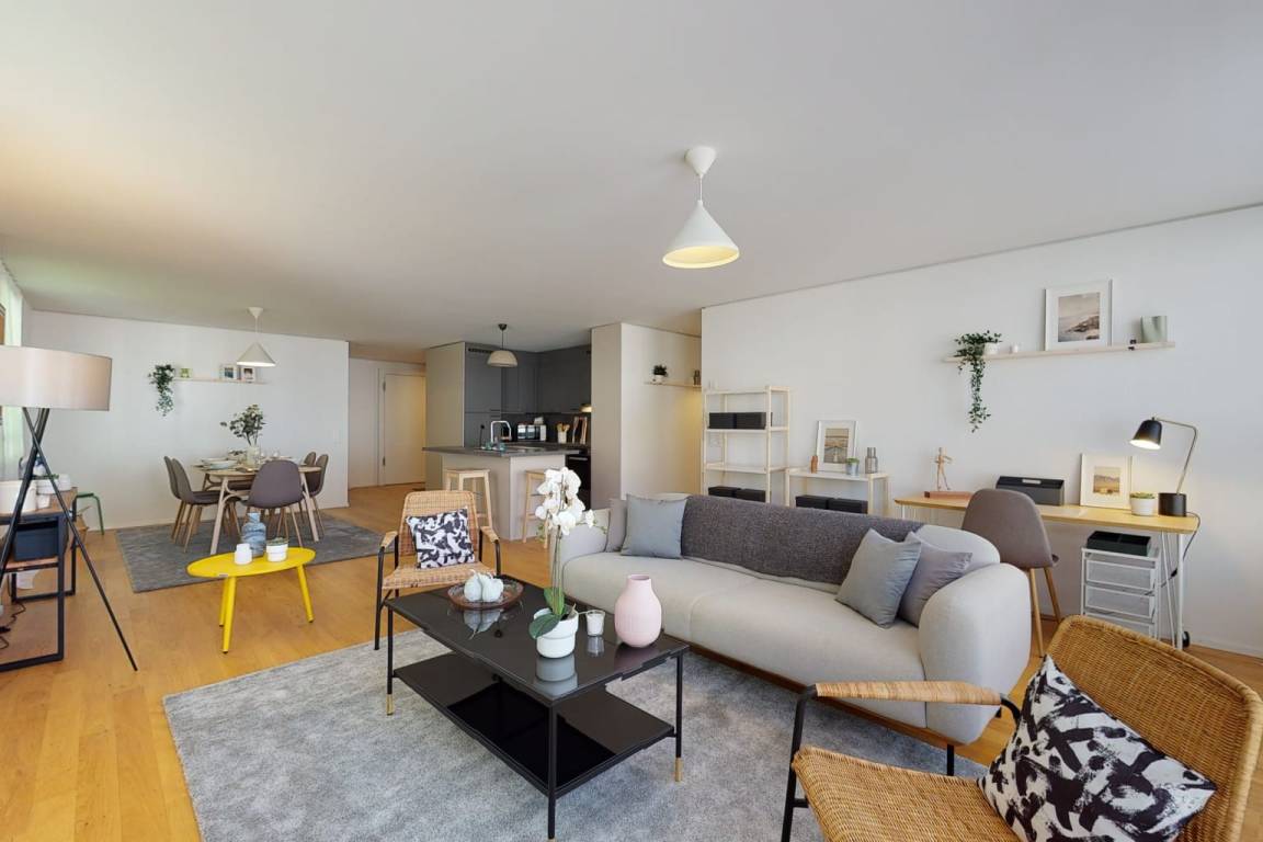 130 M² Apartamento ∙ 3 Habitaciones ∙ 6 Huéspedes - Neuchâtel
