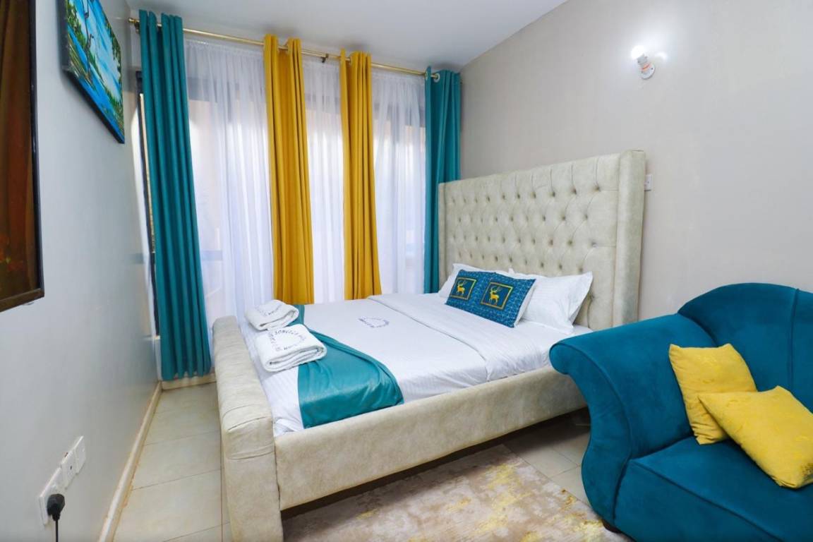 20 M² Estudio ∙ 1 Habitación ∙ 2 Huéspedes - Nairobi