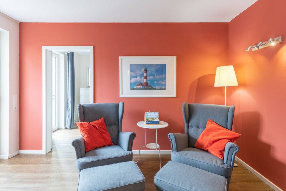 37 M² Appartement ∙ 1 Chambre ∙ 2 Personnes - Husum