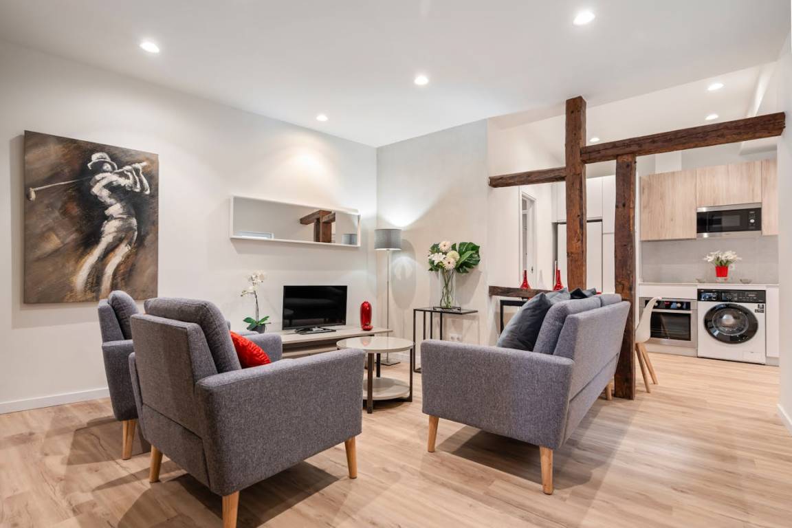 70 M² Appartement ∙ 2 Chambres ∙ 4 Personnes - Madrid