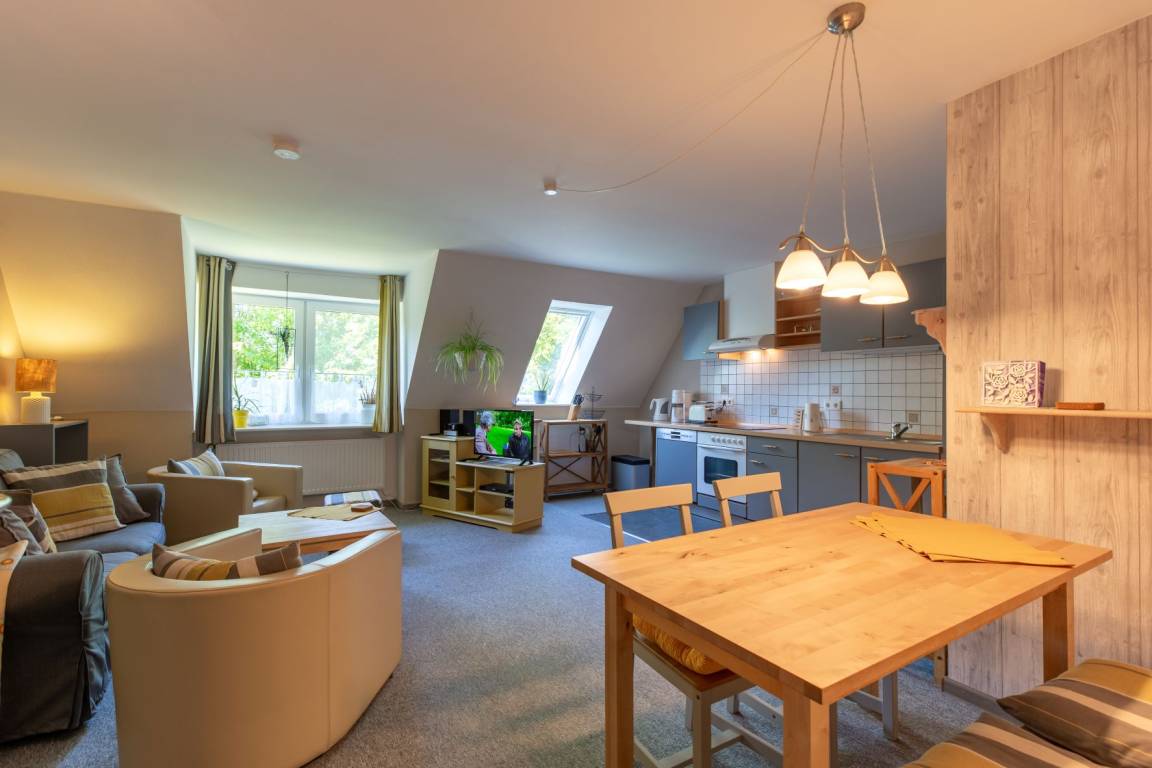 Ferienwohnung ∙ 2 Schlafzimmer ∙ 3 Gäste - Hooge