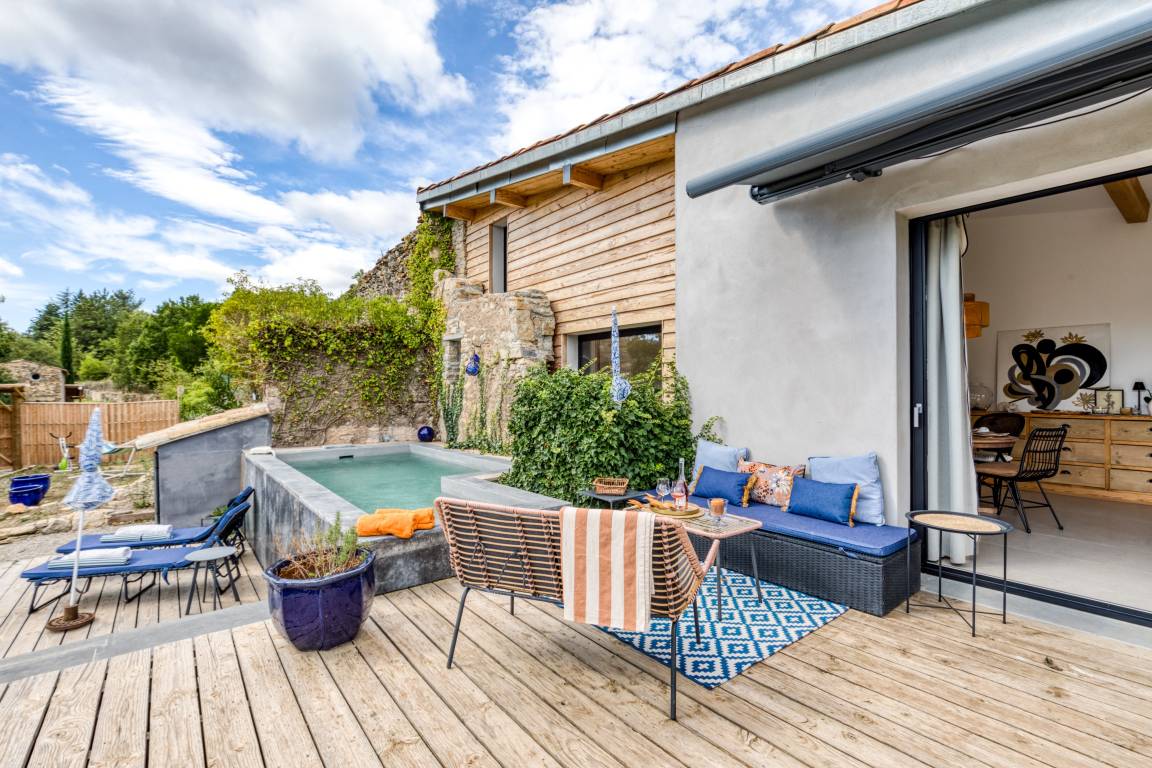 40 M² Maison De Vacances ∙ 1 Chambre ∙ 4 Personnes - Bédarieux