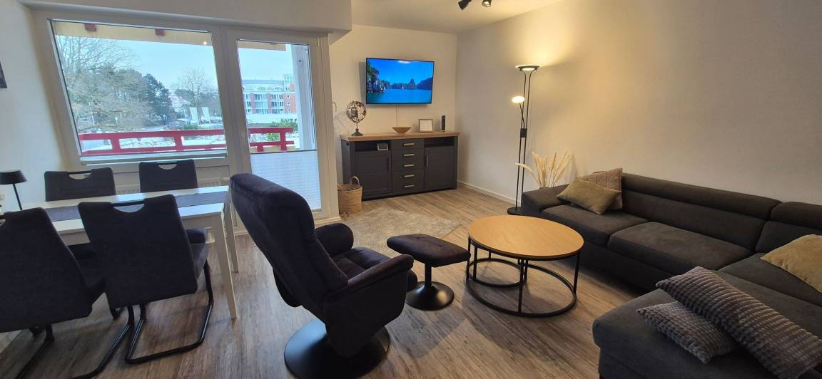 38 M² Ferienwohnung ∙ 1 Schlafzimmer ∙ 3 Gäste - Duhnen