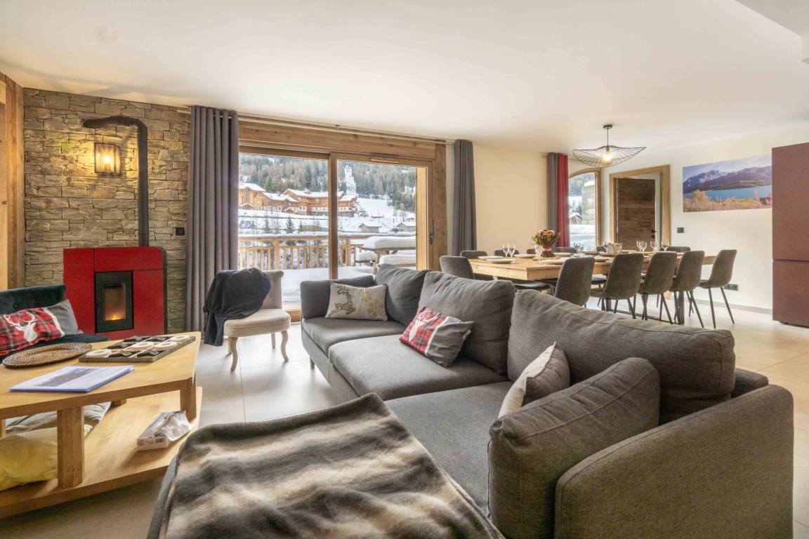 110 M² Appartement ∙ 5 Chambres ∙ 12 Personnes - Lanslebourg-Mont-Cenis