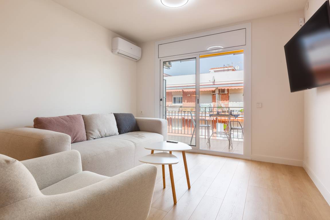 60 M² Apartamento ∙ 2 Habitaciones ∙ 4 Huéspedes - Arenys de Mar