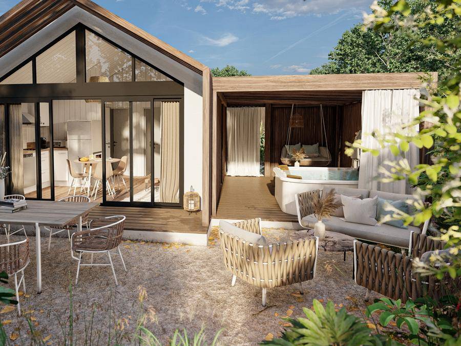 28 M² Mobil-home ∙ 2 Chambres ∙ 4 Personnes - La Barre-de-Monts