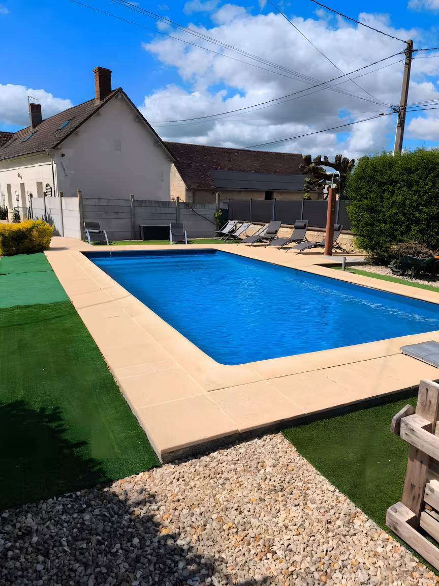 140 M² Maison De Vacances ∙ 4 Chambres ∙ 12 Personnes - Montrichard
