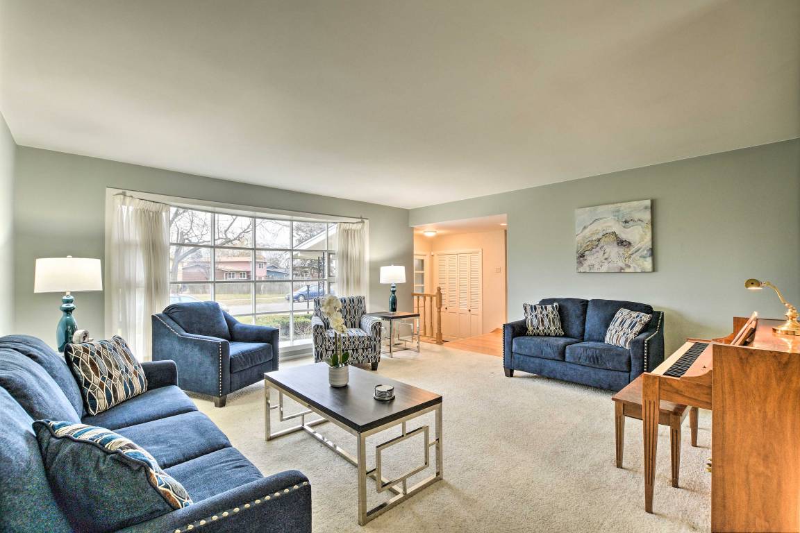 226 M² House ∙ 4 Bedrooms ∙ 11 Guests - Homewood, IL