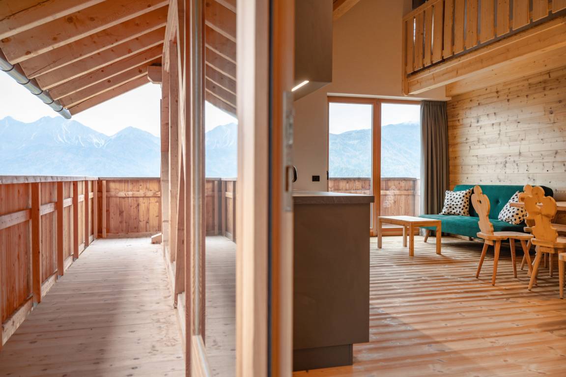 85 M² Ferienwohnung ∙ 2 Schlafzimmer ∙ 5 Gäste - Kronplatz
