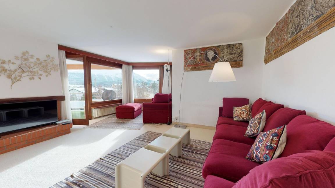 60 M² Ferienwohnung ∙ 1 Schlafzimmer ∙ 4 Gäste - Samaden