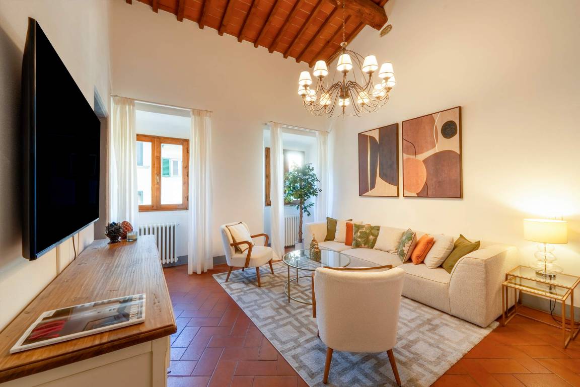 100 M² Ferienwohnung ∙ 2 Schlafzimmer ∙ 4 Gäste - Florenz