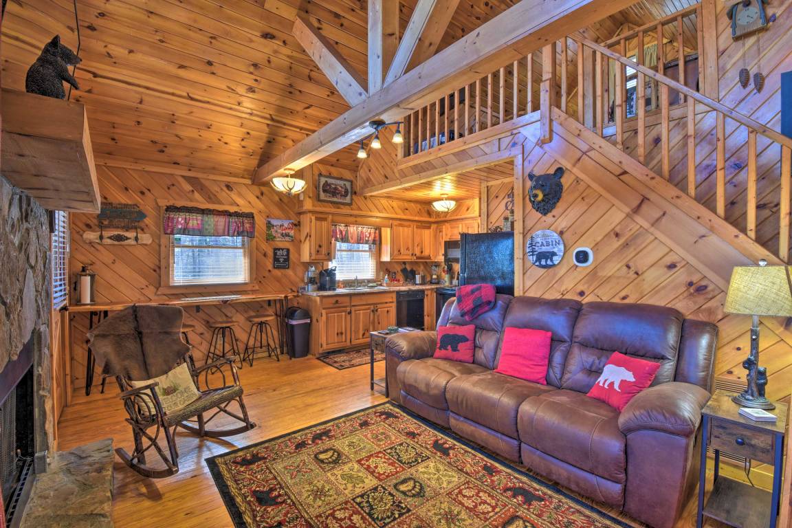 57 M² House ∙ 1 Bedroom ∙ 4 Guests - Smithgall Woods State Park, Helen