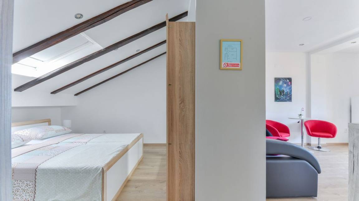 38 M² Hotel ∙ 1 Schlafzimmer ∙ 4 Gäste - Vir Insel, Kroatien