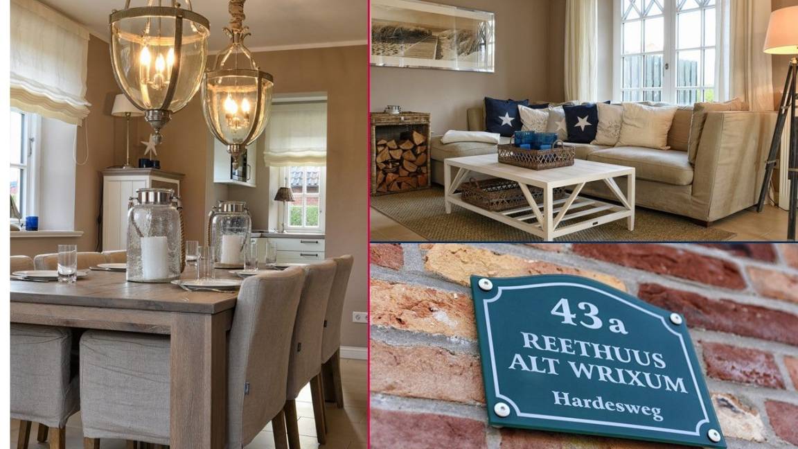 116 M² Ferienhaus ∙ 4 Schlafzimmer ∙ 7 Gäste - Amrum