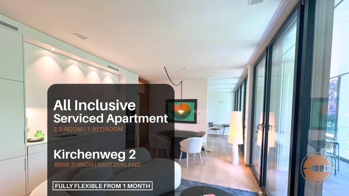 65 M² Apartamento ∙ 1 Quarto ∙ 2 Hóspedes - Zurique