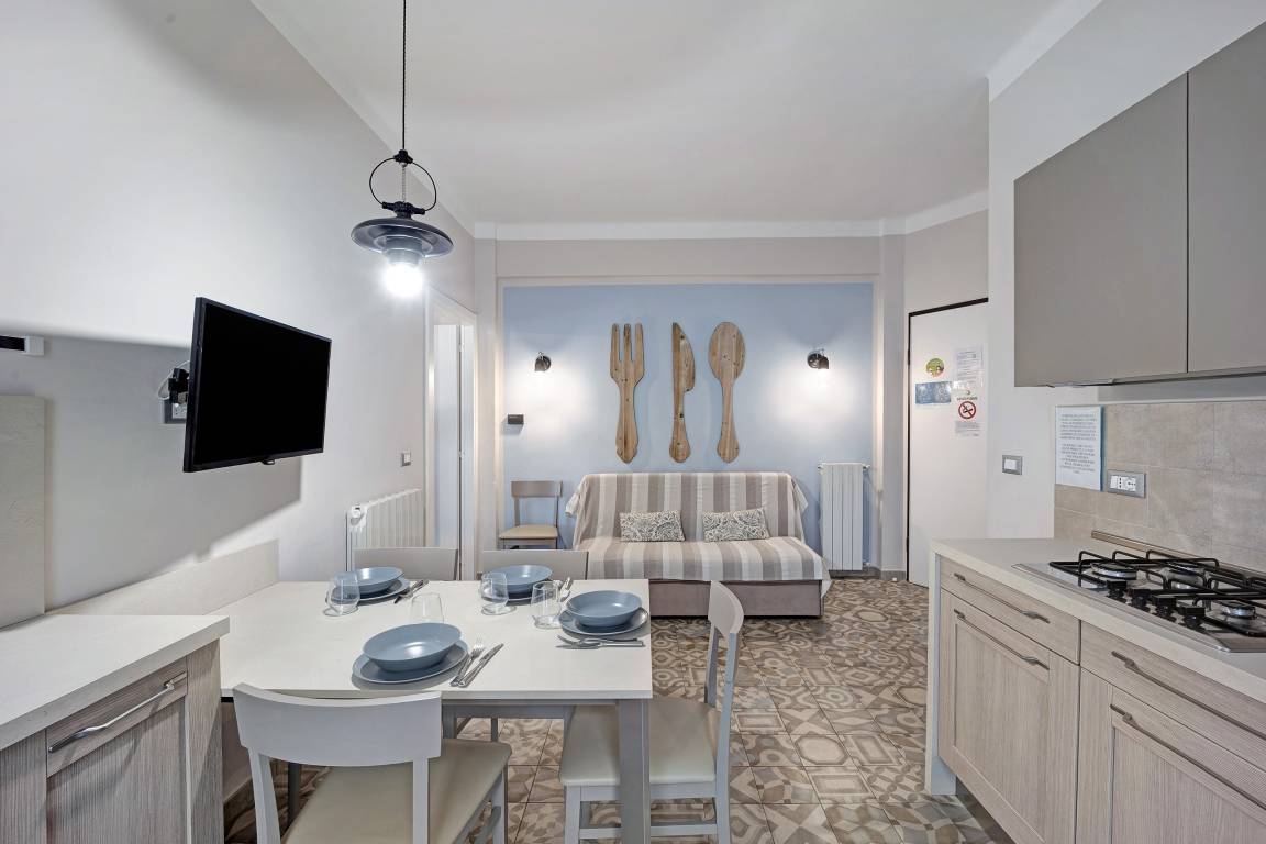 60 M² Ferienwohnung ∙ 1 Schlafzimmer ∙ 6 Gäste - Cervo