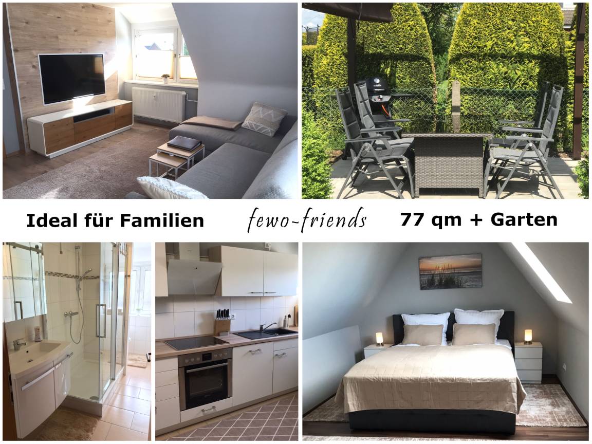 77 M² Apartamento ∙ 2 Habitaciones ∙ 4 Huéspedes - Bad Oldesloe