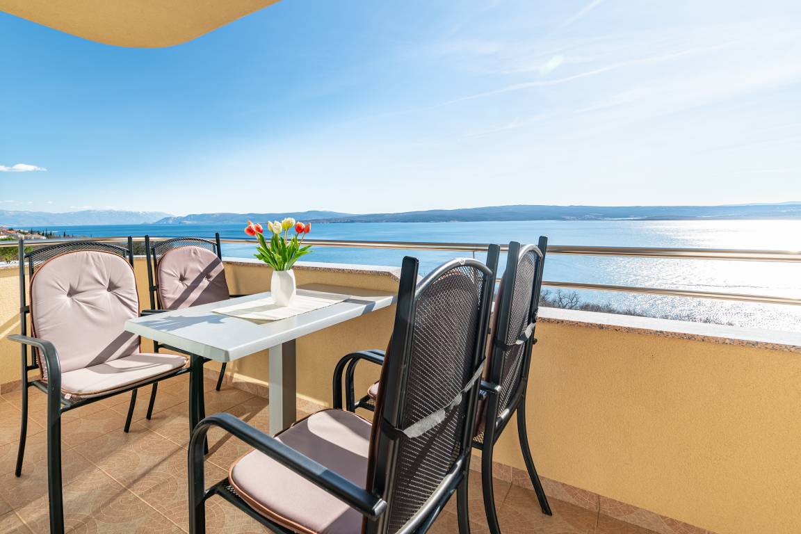 68 M² Appartement ∙ 2 Chambres ∙ 5 Personnes - Selce, Horvátország