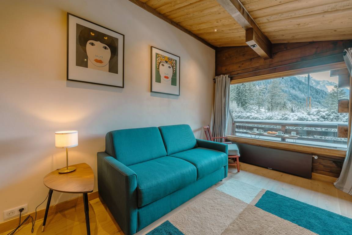 35 M² Huoneisto ∙ 1 Makuuhuone ∙ 4 Vierasta - Chamonix-Mont-Blanc
