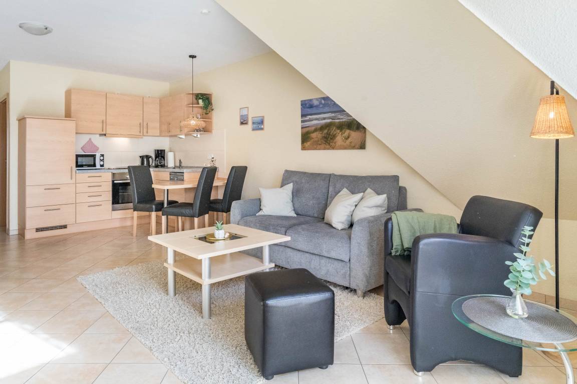 53 M² Ferienwohnung ∙ 1 Schlafzimmer ∙ 2 Gäste - Boltenhagen