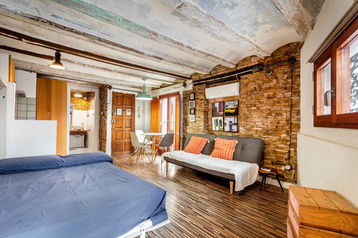 25 M² Estudio ∙ 1 Habitación ∙ 3 Huéspedes - Manises