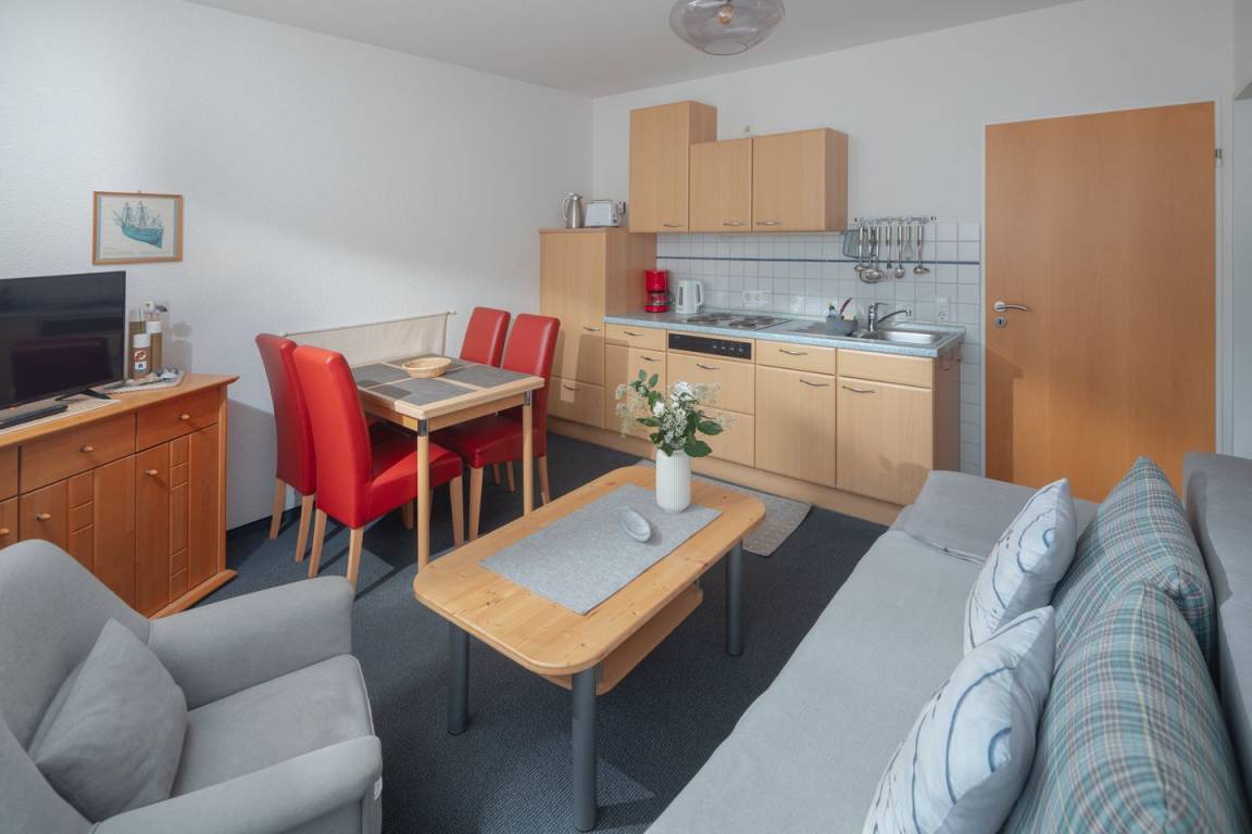 36 M² Apartamento ∙ 1 Quarto ∙ 3 Hóspedes - Norderney