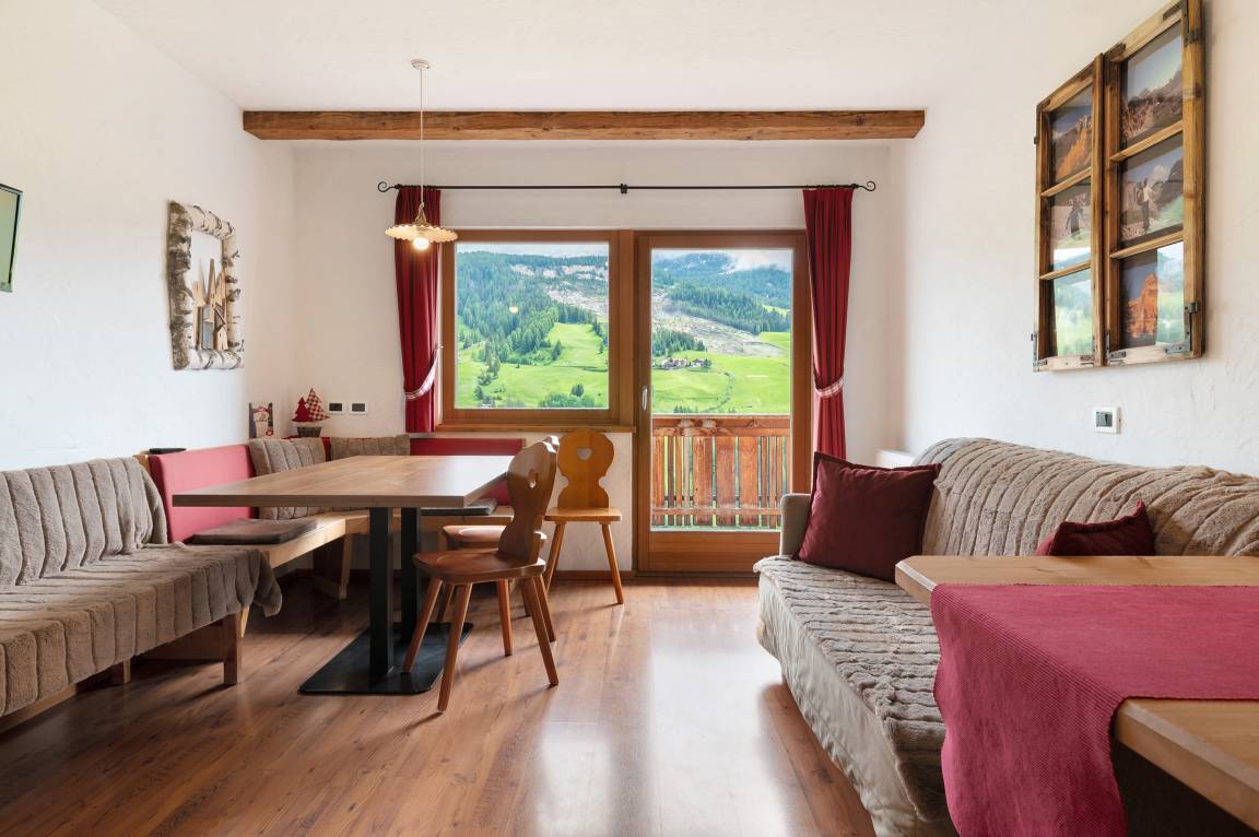 60 M² Ferienwohnung ∙ 2 Schlafzimmer ∙ 5 Gäste - Sankt Kassian