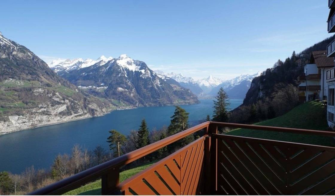100 M² Appartement ∙ 2 Chambres ∙ 6 Personnes - Gersau