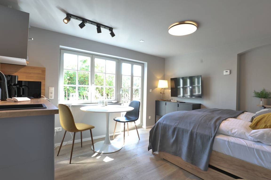 25 M² Ferienwohnung ∙ 1 Schlafzimmer ∙ 2 Gäste - Norddorf