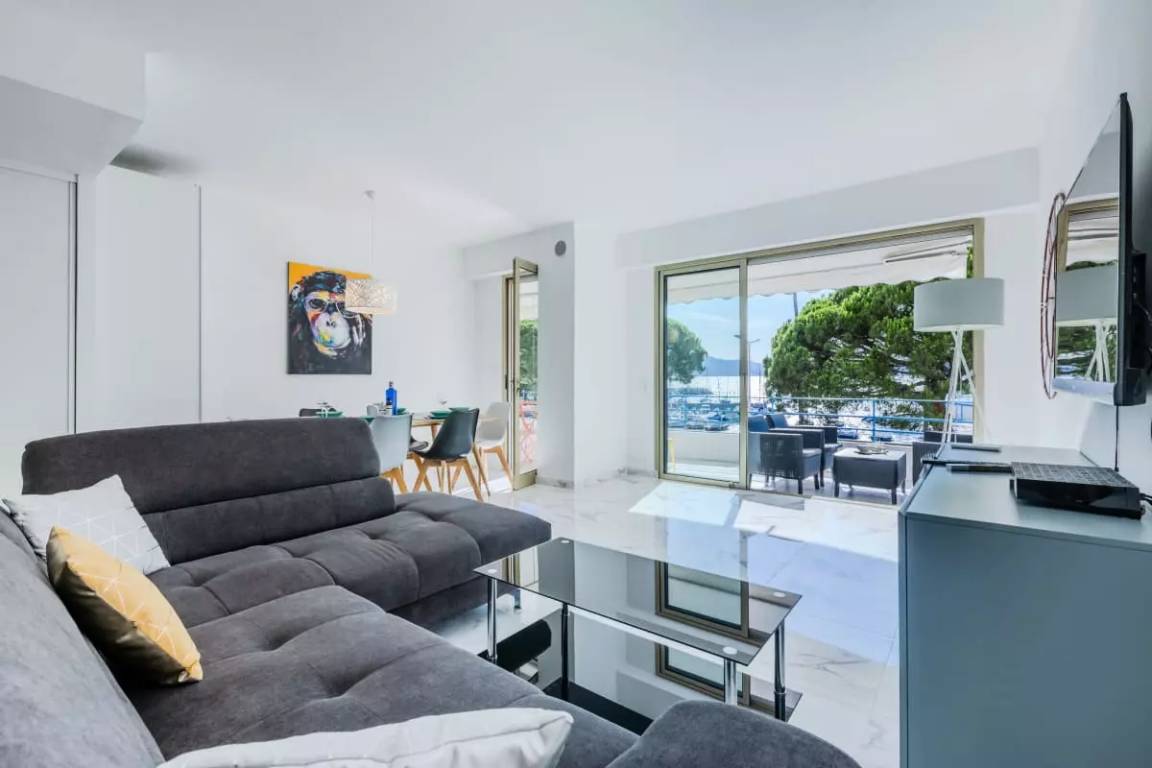 90 M² Appartement ∙ 2 Chambres ∙ 6 Personnes - Palm Beach Cannes
