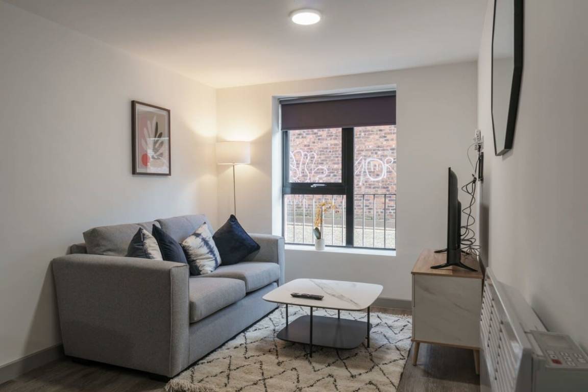 51 M² Apartment ∙ 1 Bedroom ∙ 2 Guests - Lime Street Station - Liverpool
